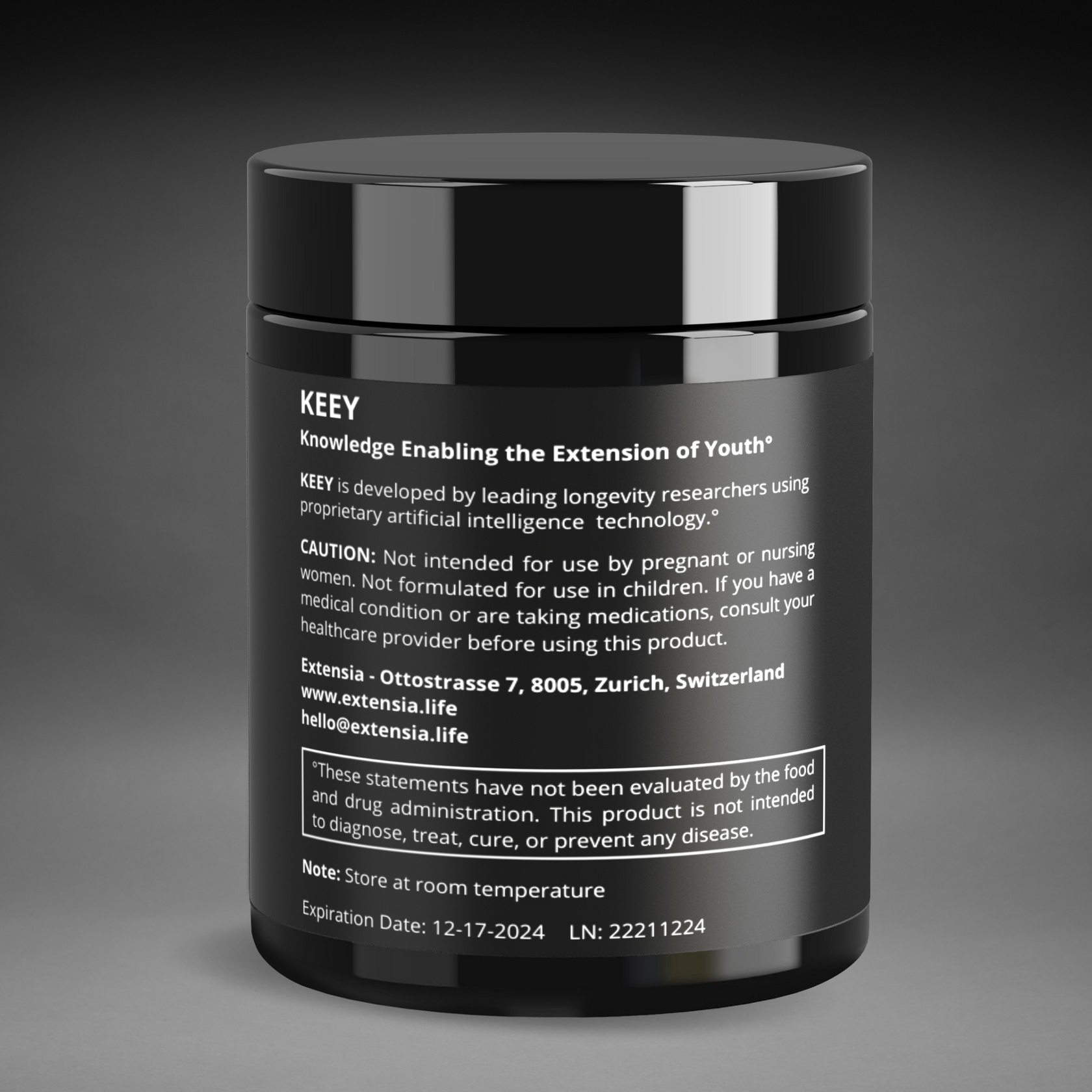 KEEY - Longevity Supplement – extensia